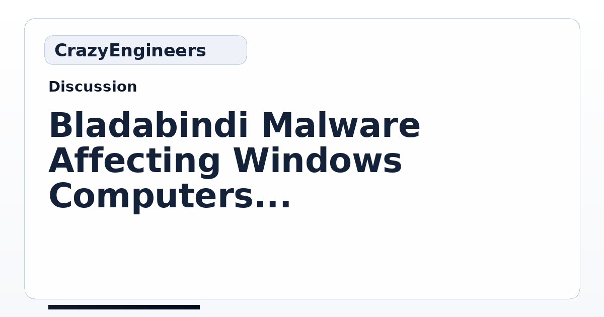 Bladabindi Malware Affecting Windows Computers In India - CERT-In Warns ...