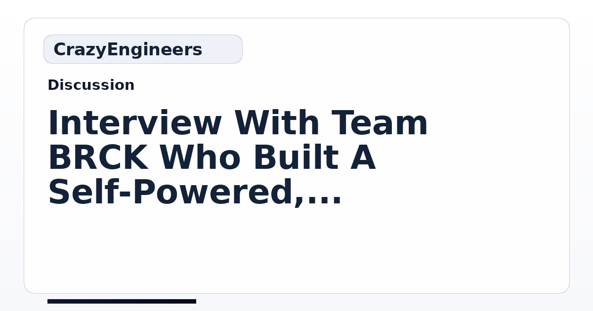 Interview With Team BRCK Who Built A Self-Powered, Mobile Wi-Fi Device ...