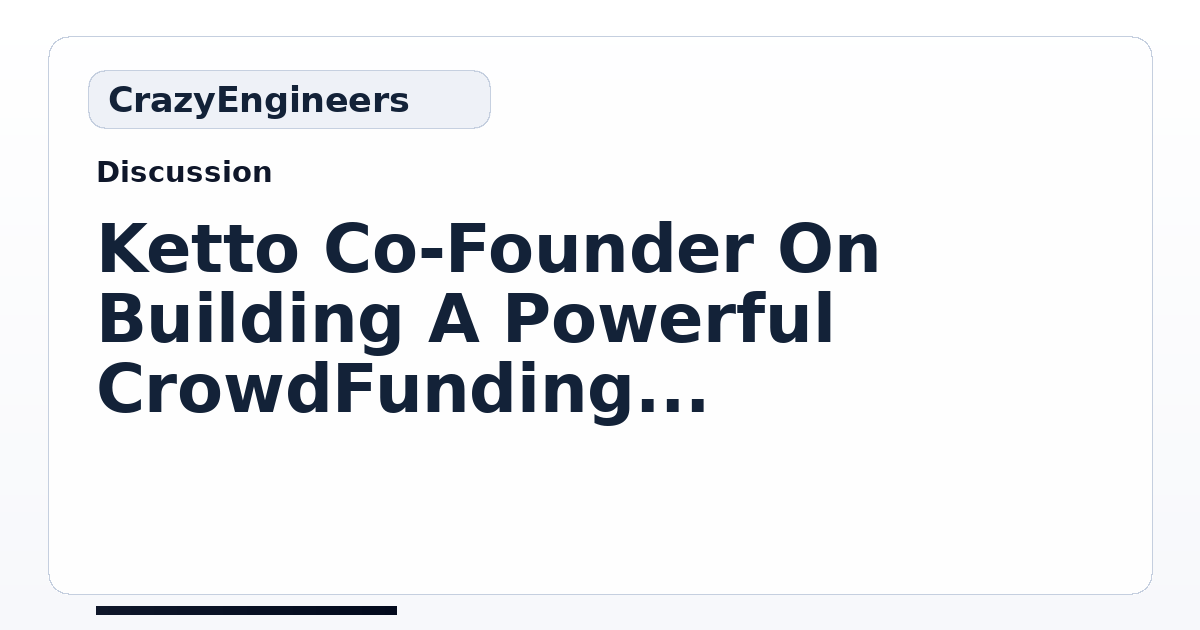 Ketto Co-Founder On Building A Powerful CrowdFunding Platform For India ...
