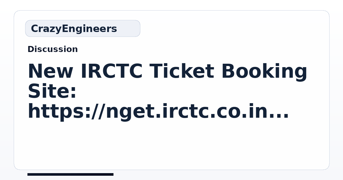 Irctc.co.in