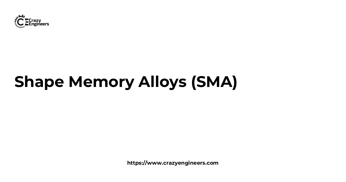Shape Memory Alloys (SMA) | CrazyEngineers