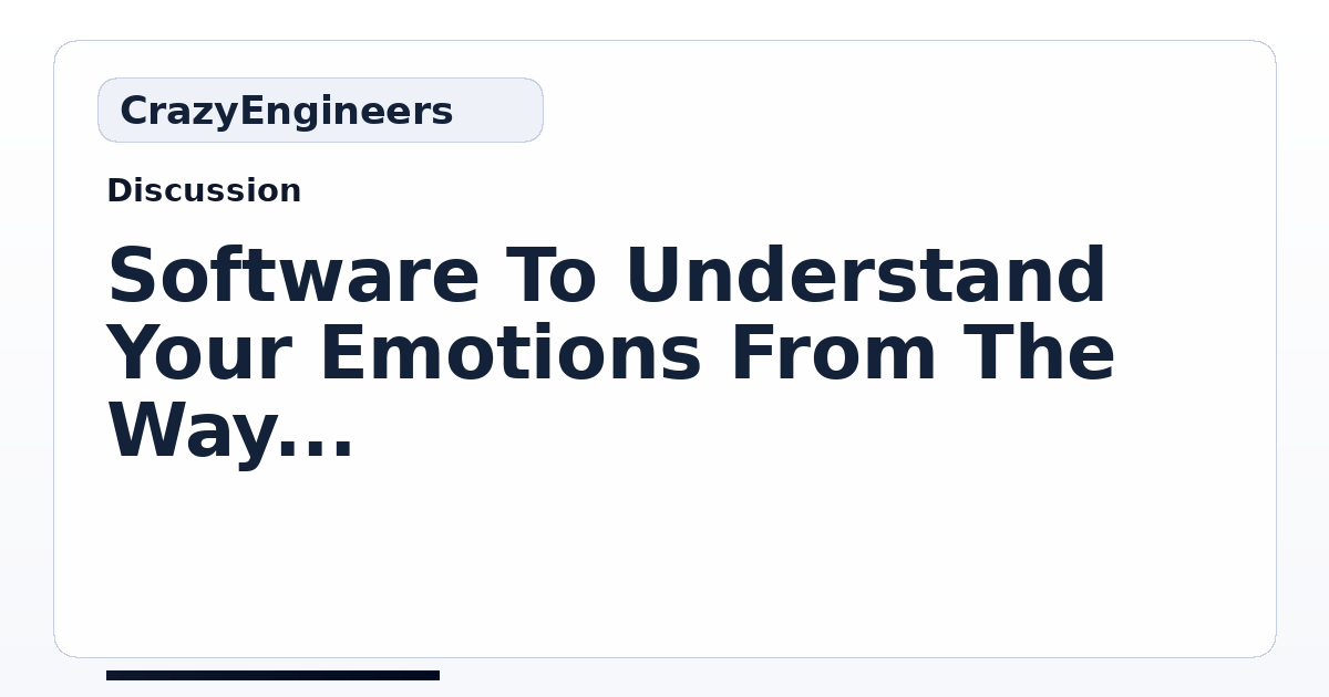Software To Understand Your Emotions From The Way You Type On Keyboard ...